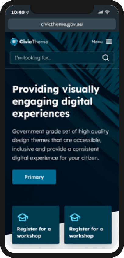 CivicTheme — designing and growing a government design system | Drupal.org
